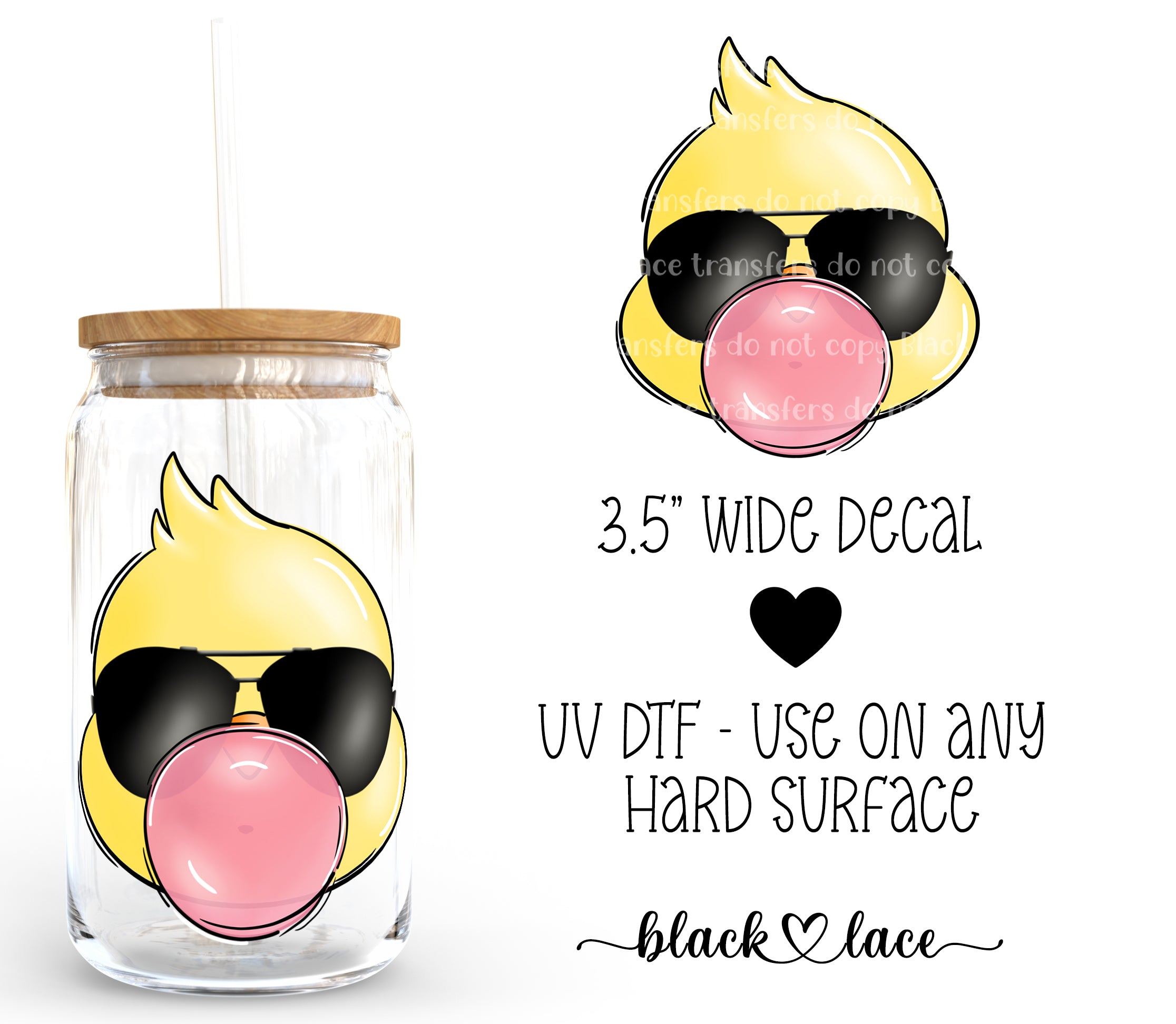 Chick Bubble ~ Decal – Blush Print Co