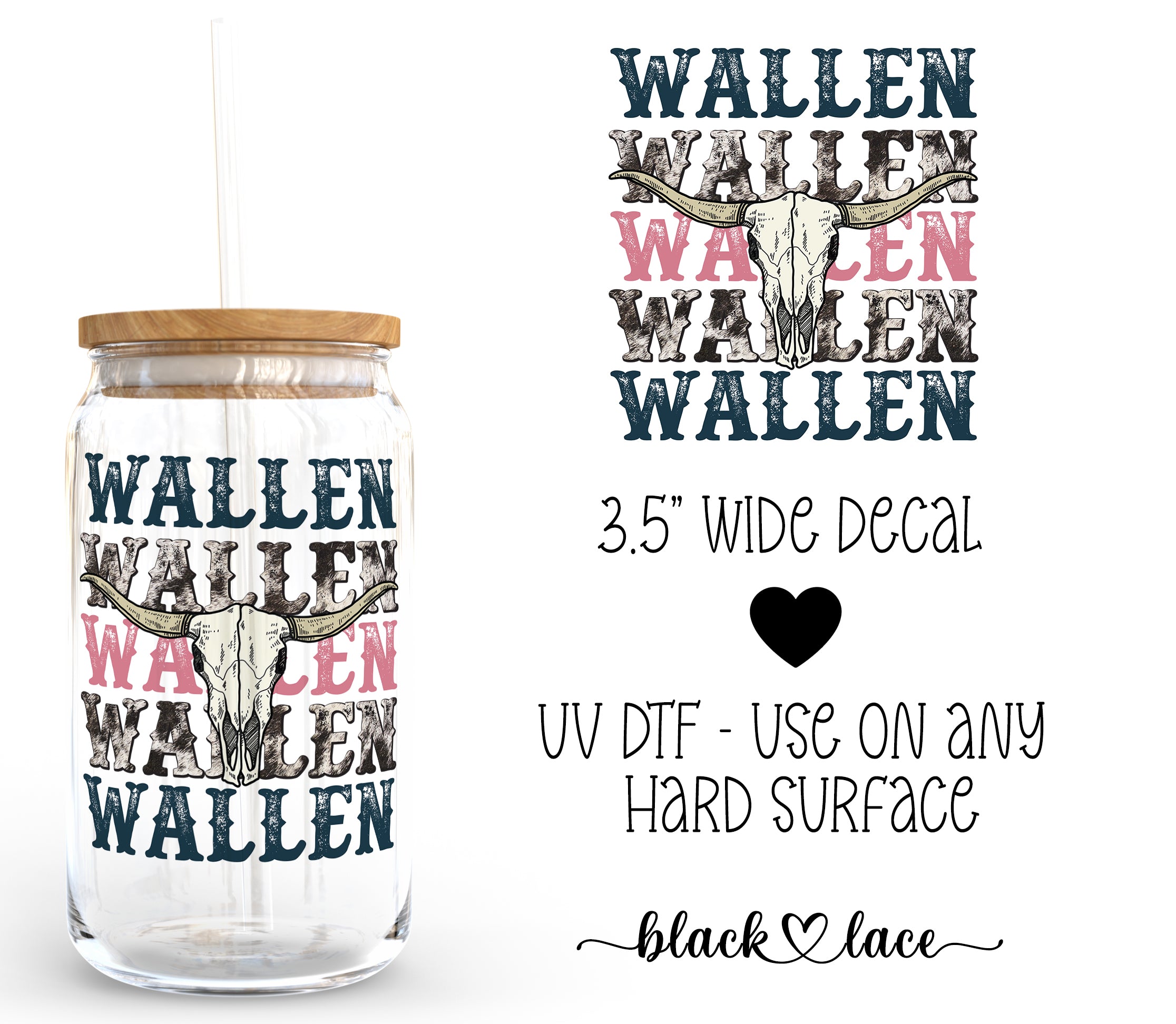 WALLEN - decal – Blush Print Co